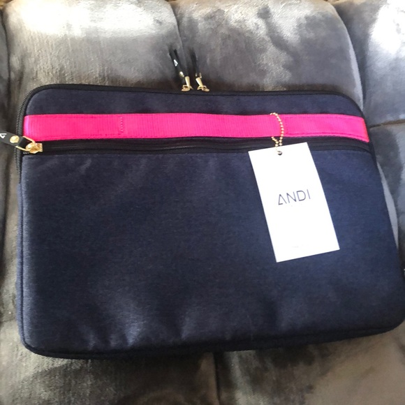 Andi | Accessories | Nwt Andi Denim Laptop Case | Poshmark